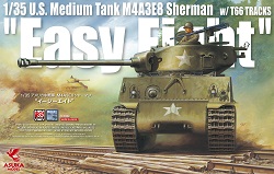 Asuka model 35-020 M4A3E8 Sherman Easy Eight with T66 Tracks