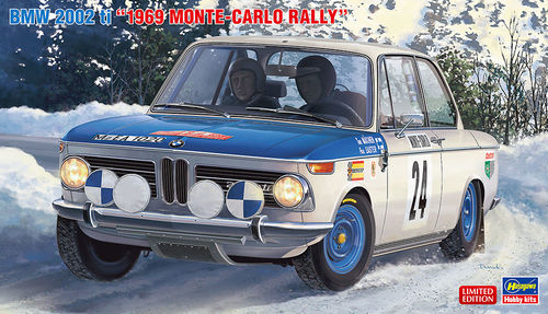 Hasegawa 20332 BMW 2002ti "1969 Monte-Carlo Rally"