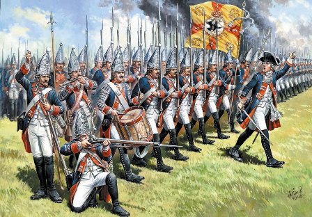Zvezda 8071 Prussian grenadiers of the Frederick II