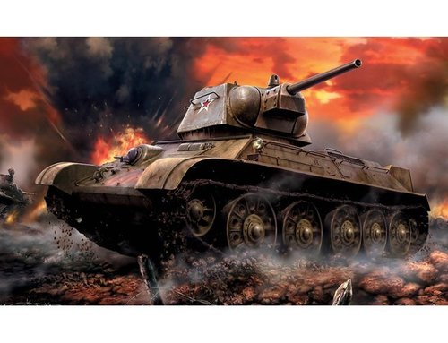 Zvezda 6159 Soviet medium Tank T-34/76