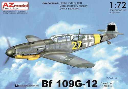 AZ-Model 7616 Messerschmitt Bf 109G-12