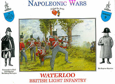 A Call To Arms 3209 British Light Infantry - Waterloo 1815 (16 figures)