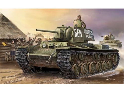Trumpeter 00356 Russian KV-1 model 1941