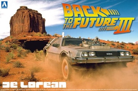 Aoshima 05918 Back To The Future De Lorean III