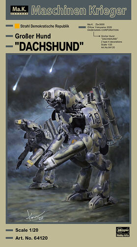 Hasegawa 64120 Grosser Hund "Dachshund"