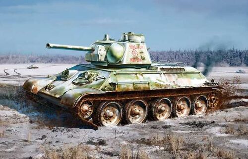 Dragon 6621 T-34/76 Mod.1943 w/Commander Cupola No.112 Factory