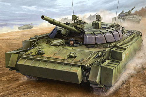 Trumpeter 00365 Russian IFV BMP-3 with ERA tiles