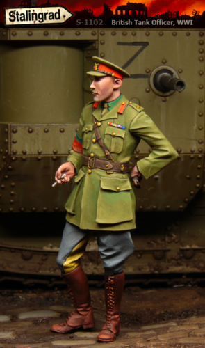 Stalingrad 1102 British Tank Officer, WWI