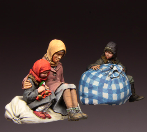 Stalingrad 3544 Russian refugee сhildren