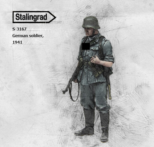 Stalingrad 3167 German soldier