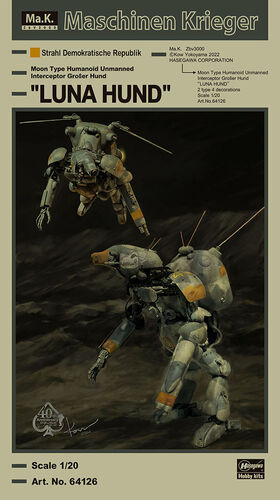 Hasegawa 64126 Maschinen Krieger Luna Hund