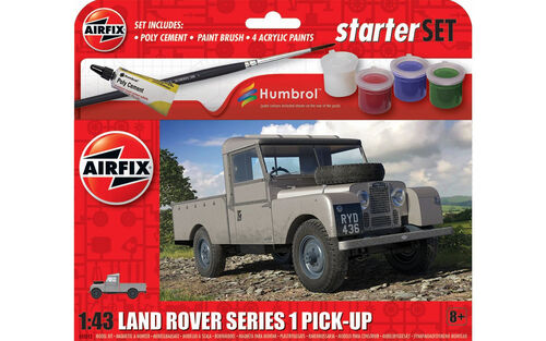 Airfix 55012 Land Rover Series 1 Pick-Up - Starter Set