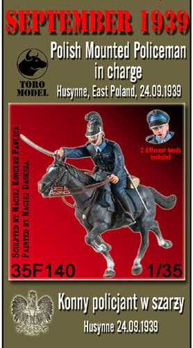 Toro Model 35F140 Konny Policjant W Szarży - Husynne, 24.09.1939 - Wrzesień 1939