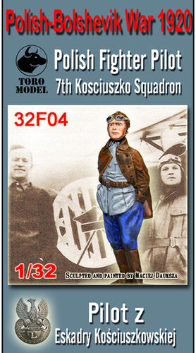 Toro Model 32F04 Pilot Z Eskadry Kościuszkowskiej - Wojna Polsko-Bolszewicka 1920