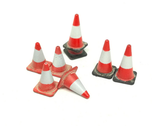 HD Models 35045 big road cones 4pcs and little road cones 4pcs