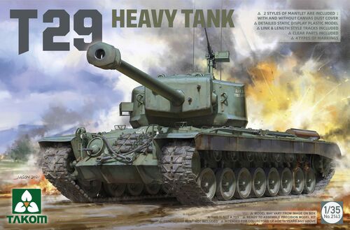 Takom 2143 T29 Heavy Tank