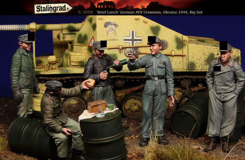 Stalingrad 3090 German AFV crew, Big Set