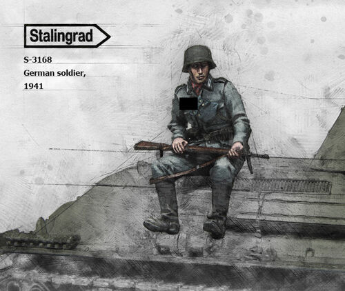 Stalingrad 3168 German soldier