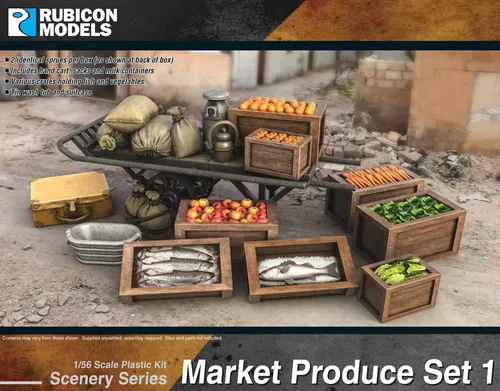 Rubicon Models 283008 Market Produce Set 1