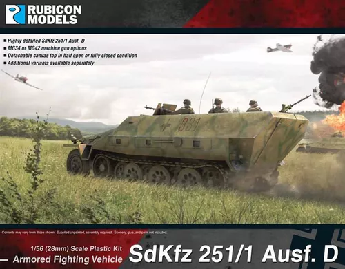 Rubicon Models 280018 Sd.Kfz 251/1 Ausf.D