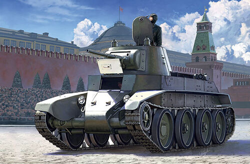 Zvezda 6297 Soviet Light Tank BT-7M