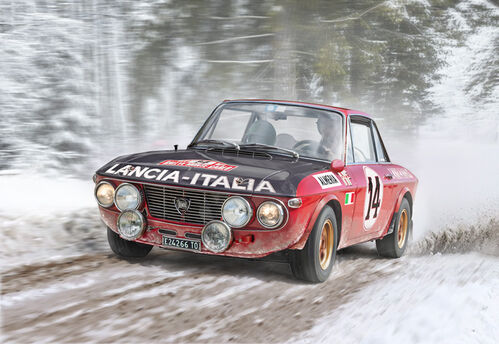 Italeri 3670 Lancia Fulvia HF - Rally Monte Carlo 1972
