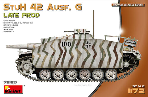 MiniArt 72120 StuH 42 Ausf. G Late Prod.