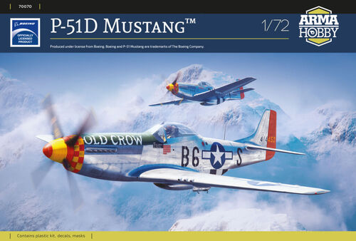 Arma Hobby 70070 North American P-51 D Mustang