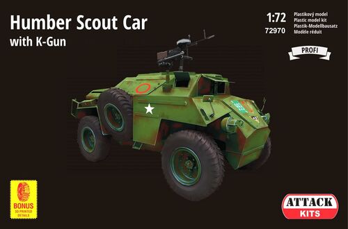 Attack 72970 Humber Scout Car with K-Gun