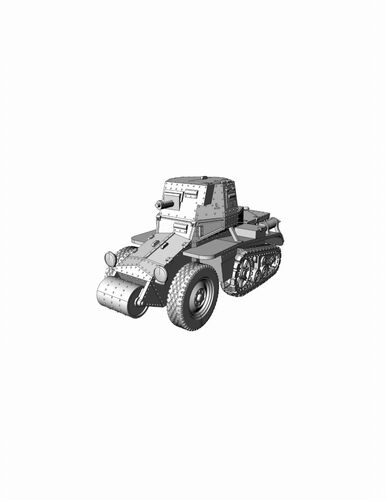EMP3D 72011710 Pojazd półgąsienicowy Citroen P-28