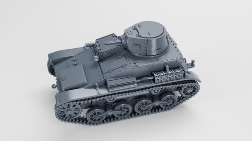 EMP3D 72011912 Tankietka Typ 94 Te-Ke - wersja wczesna - zamknięty właz