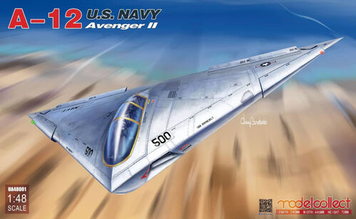 Model Collect UA48001 U.S. Navy A-12 Avenger II