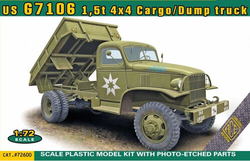 ACE 72600 US G7106 1,5t 4x4 Cargo/Dump Truck