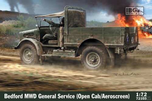 IBG 72160 Bedford MWD General Service (Open Cab / Aeroscreen)