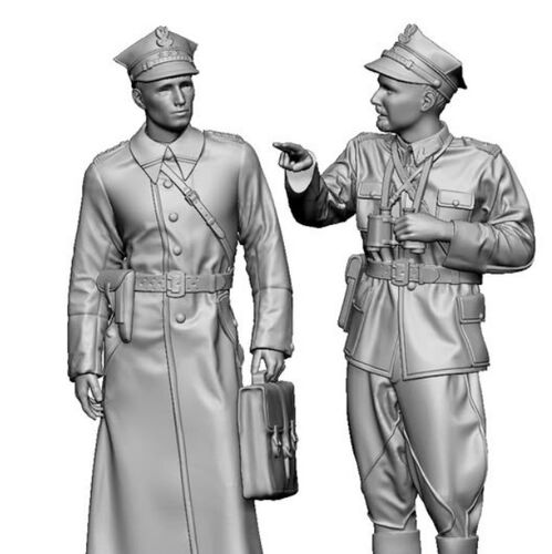 Glowel Miniatures 35082 Polish Officers - September 1939