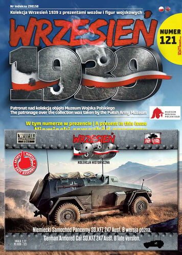 First to Fight PL121 German Armored Car Sd.Kfz.247 Ausf. B Late Version