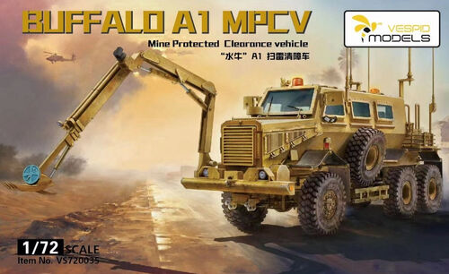 Vespid Models 720035 Buffalo A1 MPCV - Mine Protected Clearance vehicle