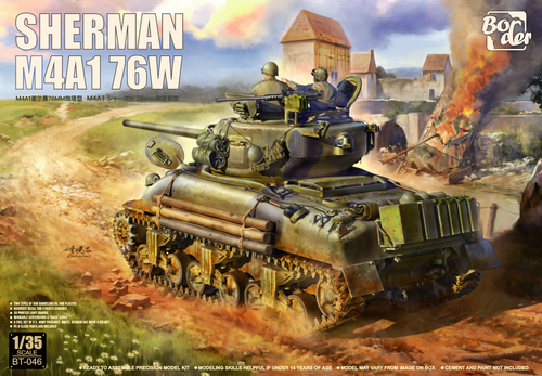 Border Model BT046 Sherman M4A1 76W