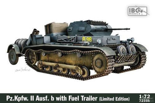 IBG 72166 Pz.Kpfw. II Ausf. b with Fuel Trailer (Limited Edition)
