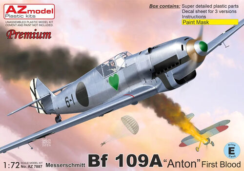 AZ-Model 7887 Messerschmitt Bf 109A 'Anton' First Blood