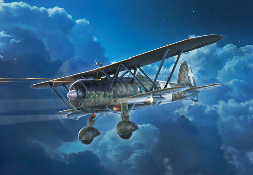 Italeri 1485 FIAT CR.42 CN Falco Night Fighter