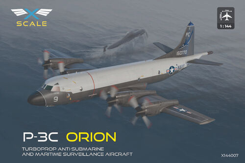 X-Scale 144007 P-3C Orion - Turboprop Anti-Submarine And Maritime Surveillance Aircraft