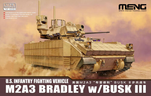 Meng Model 72005 M2A3 Bradley With Busk III - U.S. Infantry Fighting Vehicle