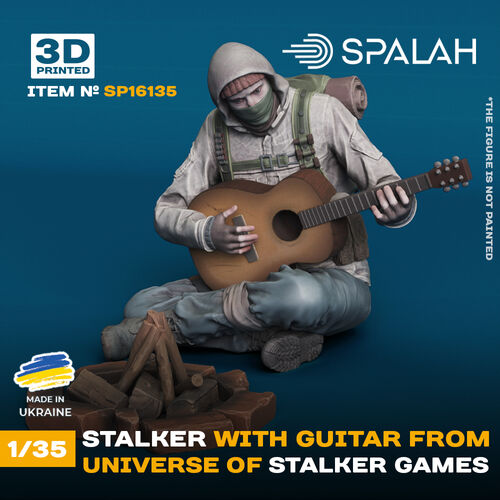 Spalah 16135 'Stalker With Guitar' From Universe Of STALKER Games