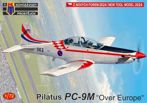Kovozavody Prostejov 72468 Pilatus PC-9M 'Over Europe'