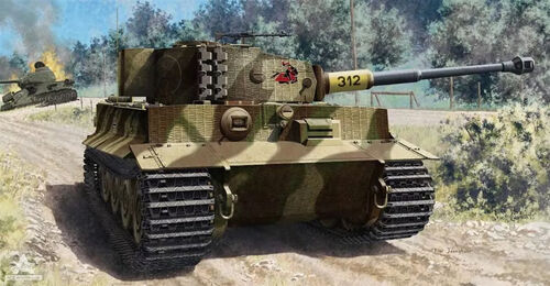 Academy 13431 German Tiger I Version Late