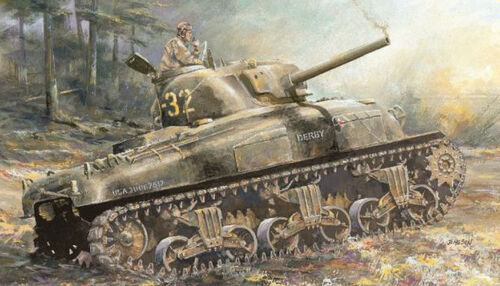 Dragon 6701 Sherman M4A1 - 75 mm Early Version