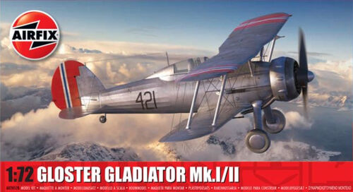 Airfix 02052B Gloster Gladiator Mk.I/Mk.II