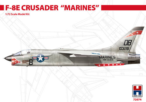 Hobby 2000 72074 Vought F-8 E Crusader - "Marines"