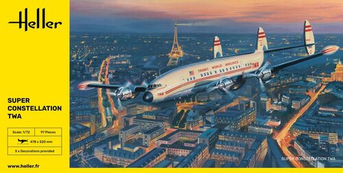 Heller 82391 Super Constellation TWA